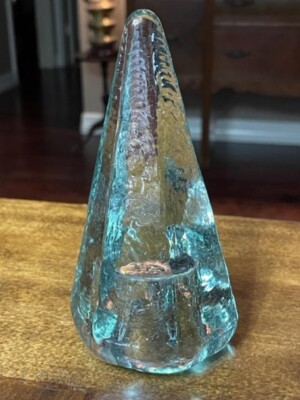 5.50" Cone shaped Art Glass Paperweight | eBay