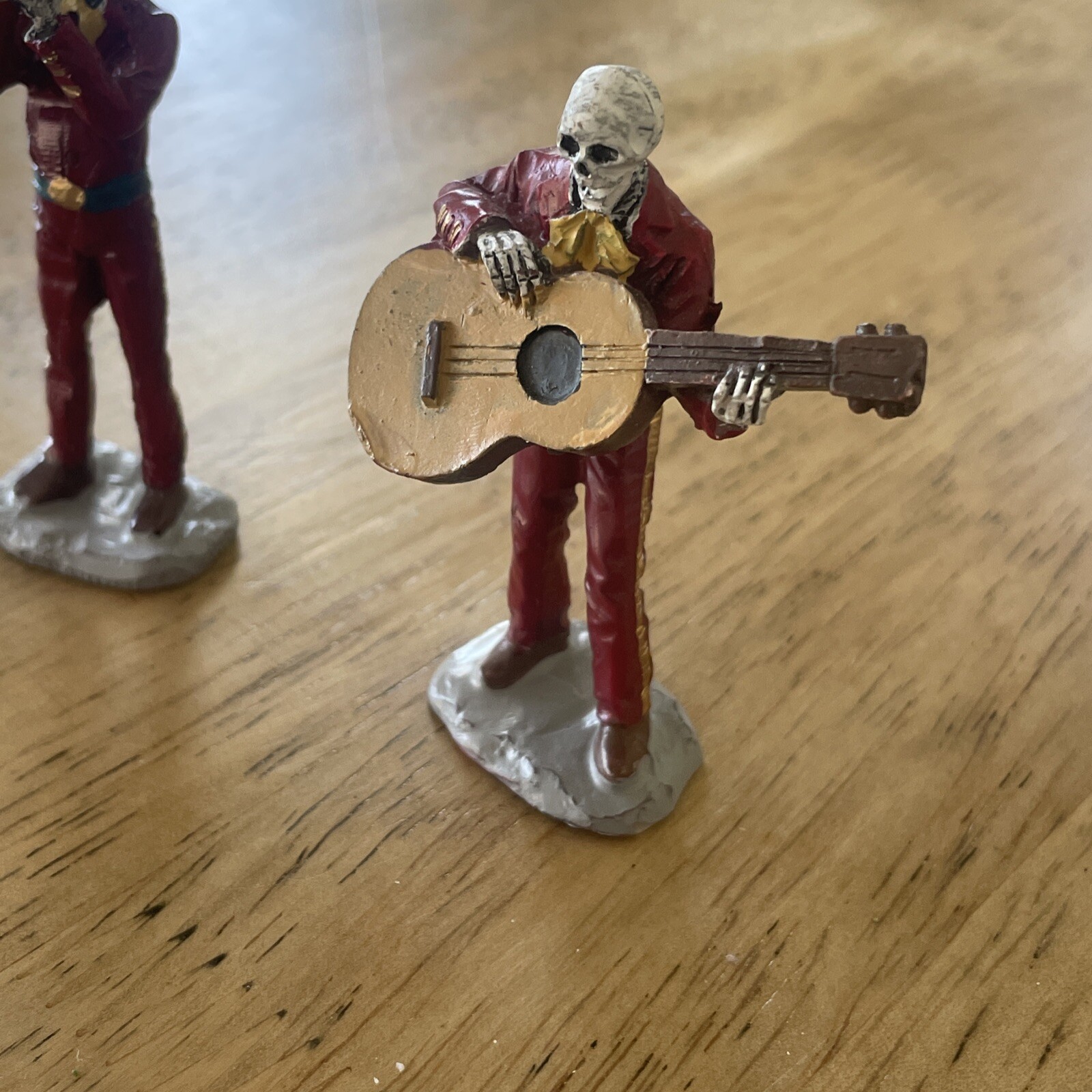 Lemax Spooky Town Skeleton Mariachi Band Set Of 6 Halloween Village ...