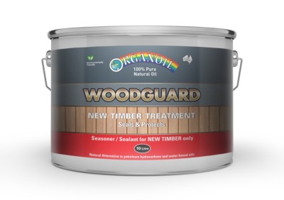 Organoil Woodguard Exterior Oil 10 litre - Timber Protector Seasoner ...