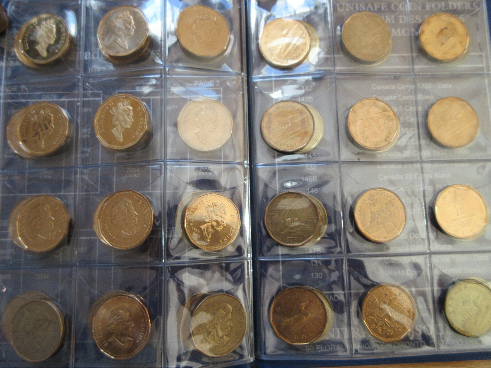 Complete Set of Canada Dollars Loonies Coins (1987-2020) 48 Coins $1 ...
