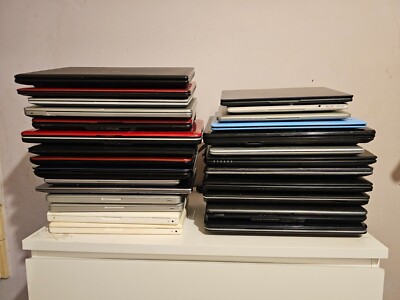 27 Laptops *Joblot* Various Makes and Models *Untested* | eBay UK