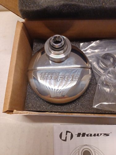 Haws 7620 Stainless Steel AXION- eyePOD- Faucet-Mounted Eye Wash for ...