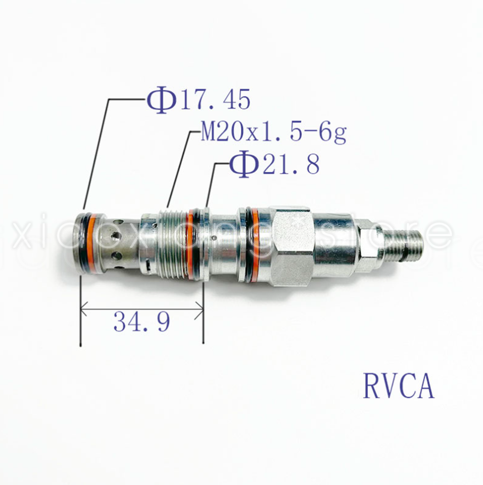 1pc NEW Threaded Cartridge Remote Relief RVCA Hydraulic Valve ...