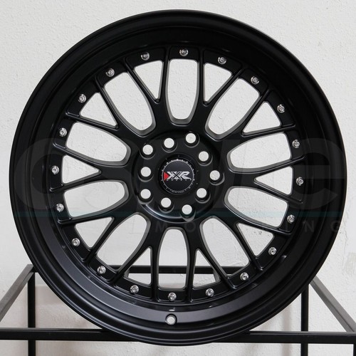 4-New 19" XXR 521 Wheels 19x8.5 5x114.3/5x120 35 Flat Black Rims 73.1 ...