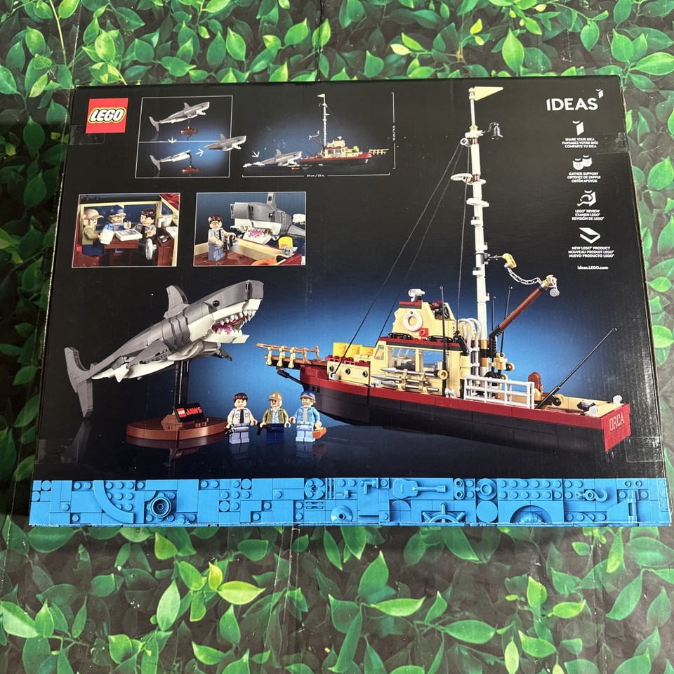 Lego 21350 Jaws ORCA Lego Ideas #058 NEW & SEALED | eBay