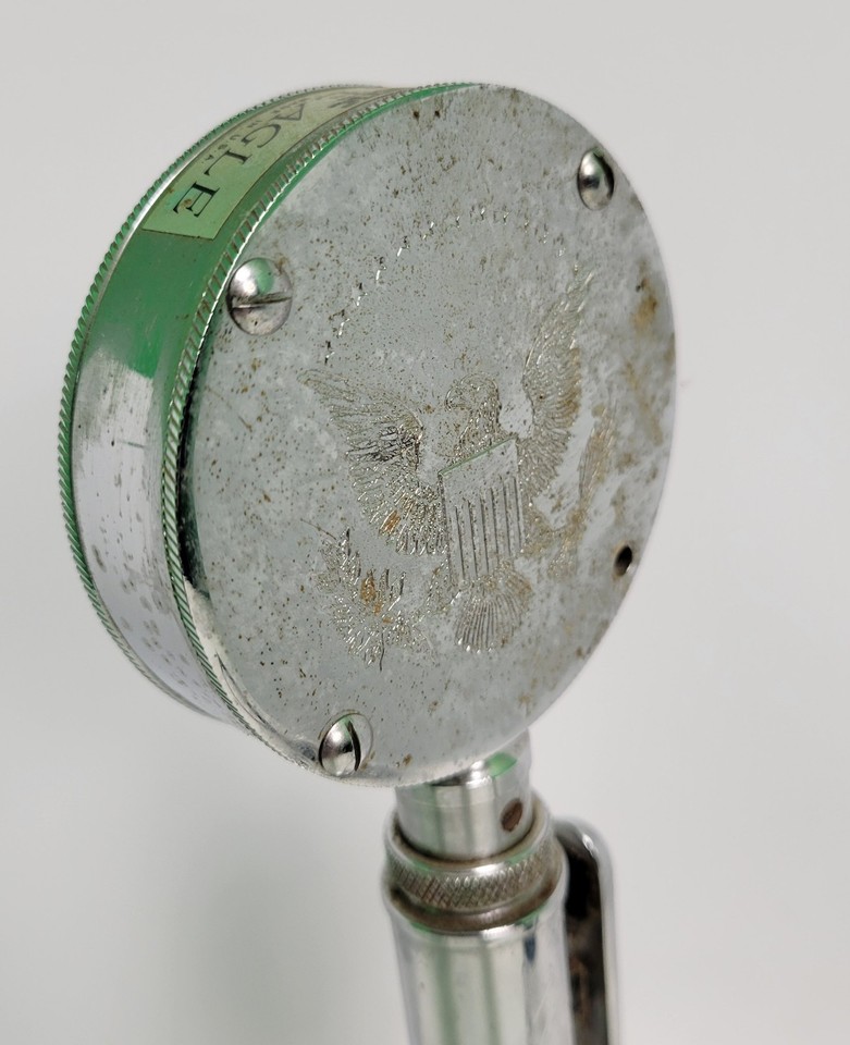 Vintage Astatic Silver Eagle CB Ham Radio Chrome Microphone See ...