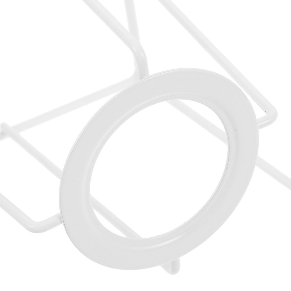 Trapezoid Diy Iron Wire Lamp Shade Frame Metal Cage Lampshade Holder ...