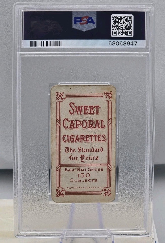 T206 Hal Chase Portrait Pink Sweet Caporal 150/30 PSA 1 PR Great ...