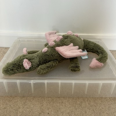 Jellycat Malachy Dragon Large - RARE - BNWT - Free Tracked Shipping 🚚 ...