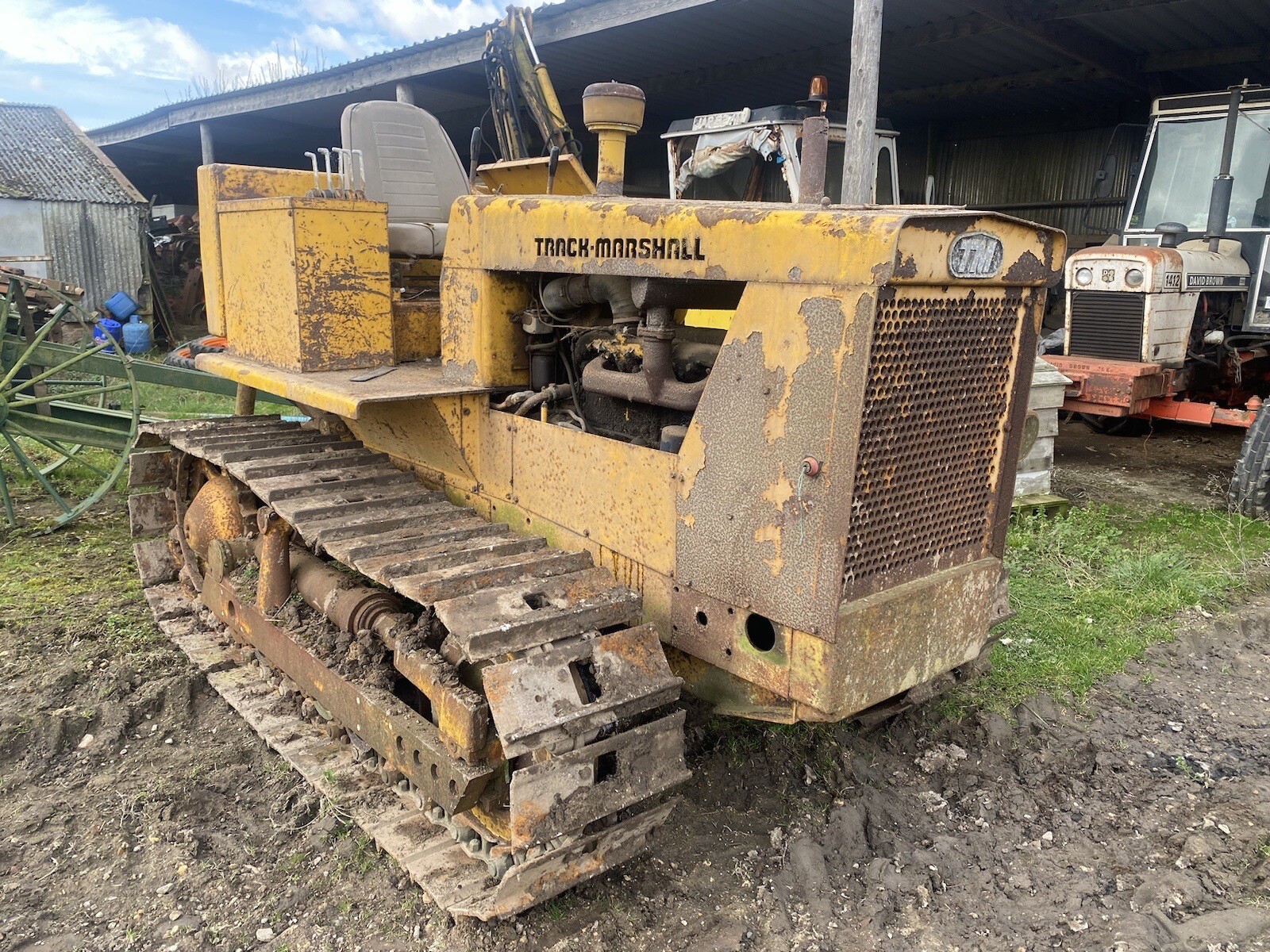 Track Marshall 75 Crawler Tractor | eBay UK