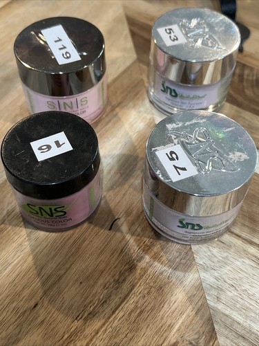 SNS 4 Colors Lot N22, CT2, N4, BM12 Pinks 1oz Sizes USED READ | eBay