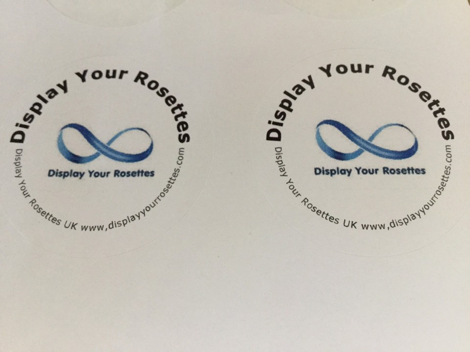 PERSONALISED Rosette Holder From Display Your Rosettes UK Show Rosettes ...