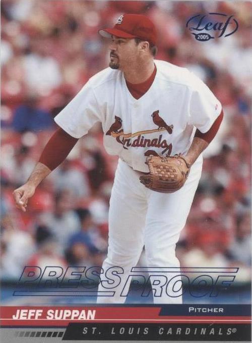 2005 Leaf - Jeff Suppan #182 Press Proof Blue /75 for sale online | eBay