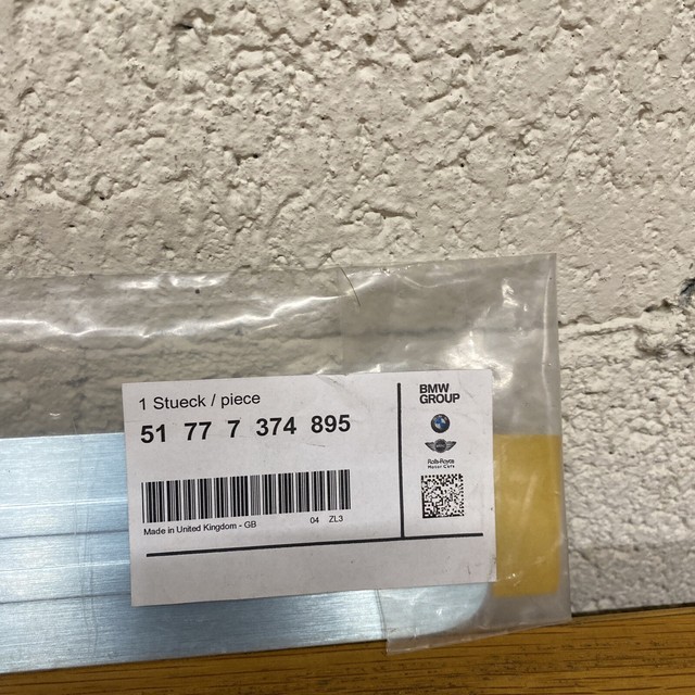 Genuine MINI Insert 51777374895 for sale online | eBay