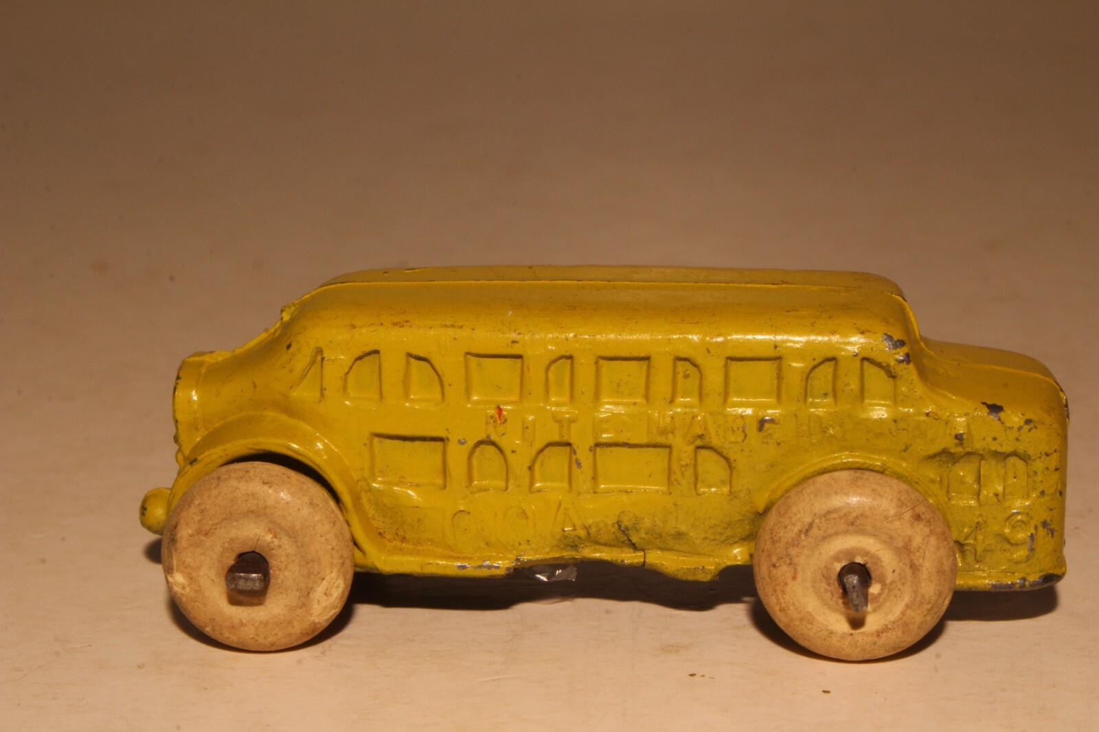 1930's Kansas Toys Slush Cast Metal #49 Pickwick Bus, Original | eBay