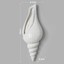 Sea Shell Conch Flower Vase Porcelain Craft Home Wedding Wall Decor Art ...