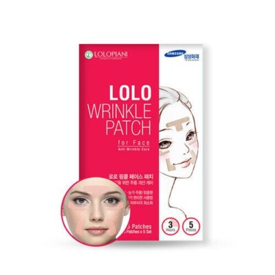 LOLO Wrinkle Patch for Face Anti Wrinkle Care K-Beauty 5 Set 25 Patches ...