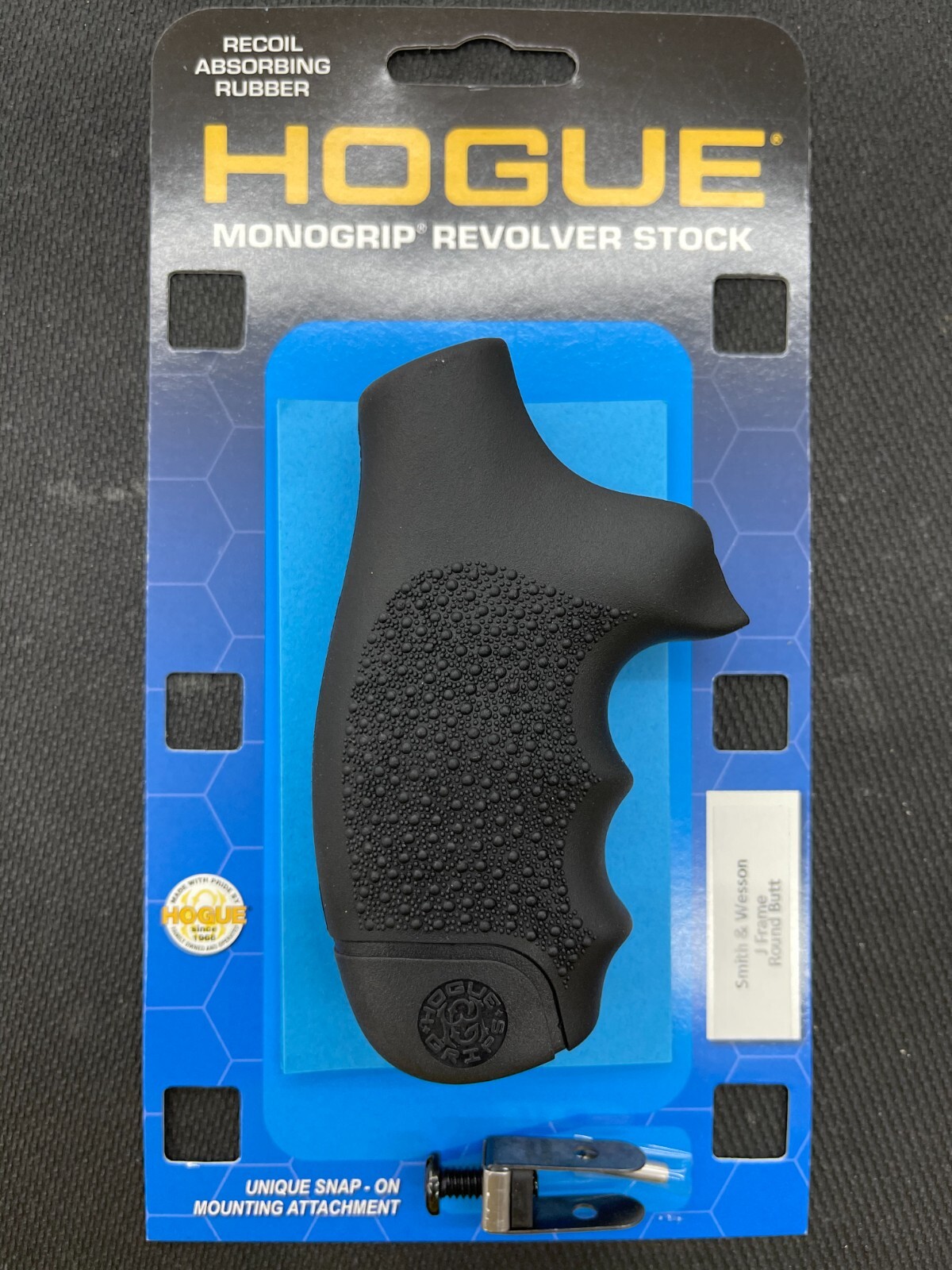 Hogue S&W J-Frame Soft Rubber Grip 60000 Round Butt SAME DAY FAST FREE ...