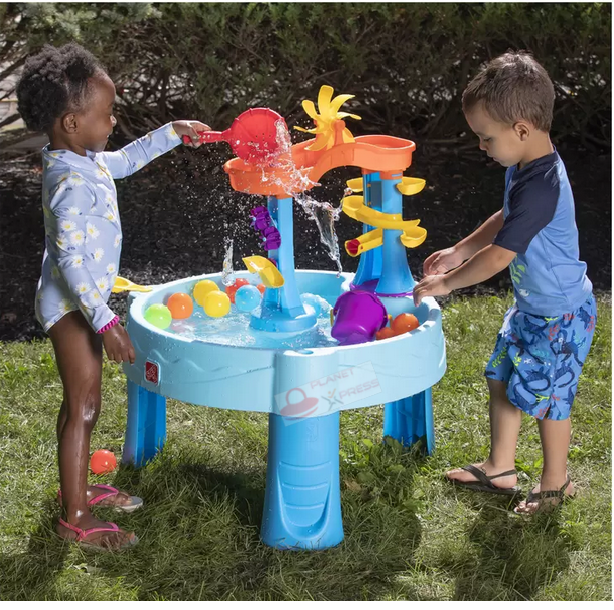 Step 2 Rushing Rapid Water Table Kids Water Play Table With Accessories ...
