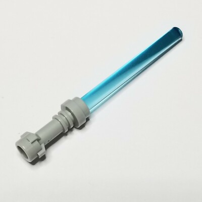 Lego Star Wars - x1 Lightsaber Translucent Blue Blade Trans - New Jedi ...