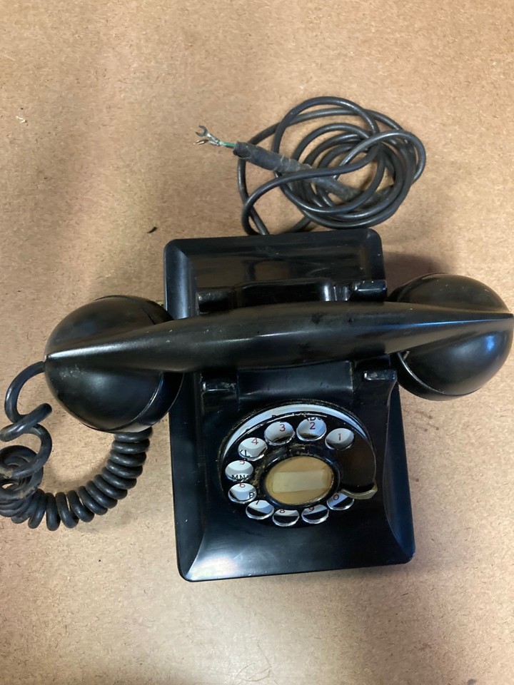 Vintage "Western Electric Model 302 Dial Telephone" Main Supplier to ...