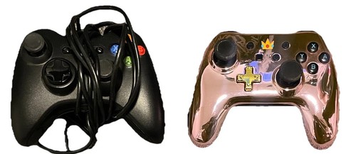 Princess Peach Chrome Edition Nintendo Controller & Xbox 360 Controller ...
