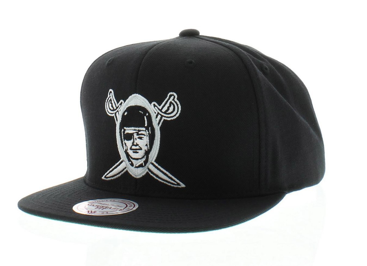 Raiders Snapback Mitchell And Ness Throwback