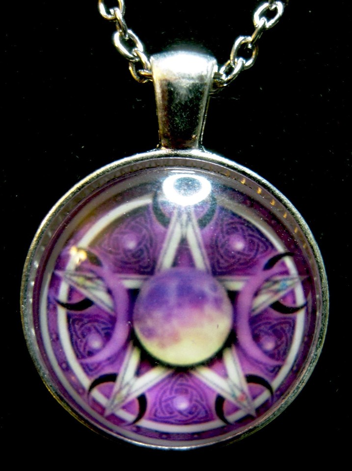 Pentagram Pentacle Celtic Pendant Protection Wicca Druid Pagan 18-19 ...