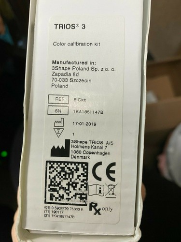 3 shape trios 3 Color Calibration Kit | eBay