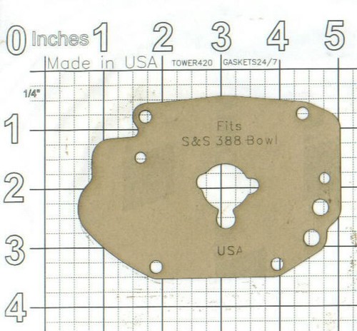 S&S Super E/G Carburetor Float 388 Bowl Gasket Aftermarket fuel bowl ...