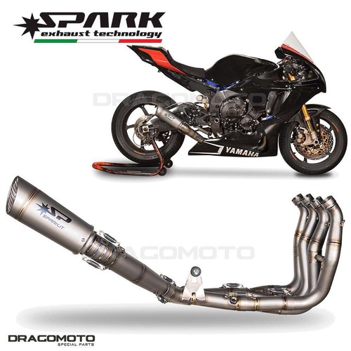 YAMAHA YZF R1 2015-2022 Full exhaust SPARK GRID-O Titanium RC GYA8871T ...