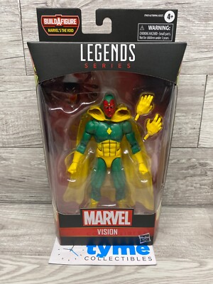 Hasbro Marvel Legends Vision Classic Avengers 6" Figure The Void BAF ...
