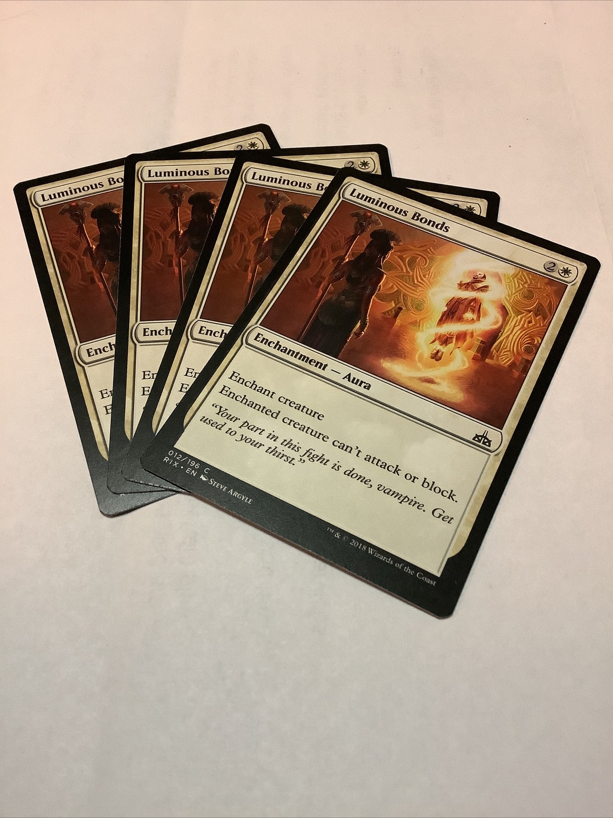 MTG Luminous Bonds Rivals of Ixalan x4 | eBay