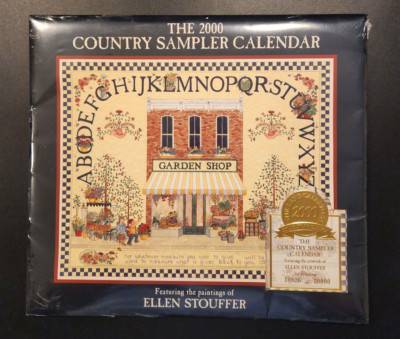 2000LANG Country Sampler Calendar Ellen Stouffer Artwork - NEW | eBay