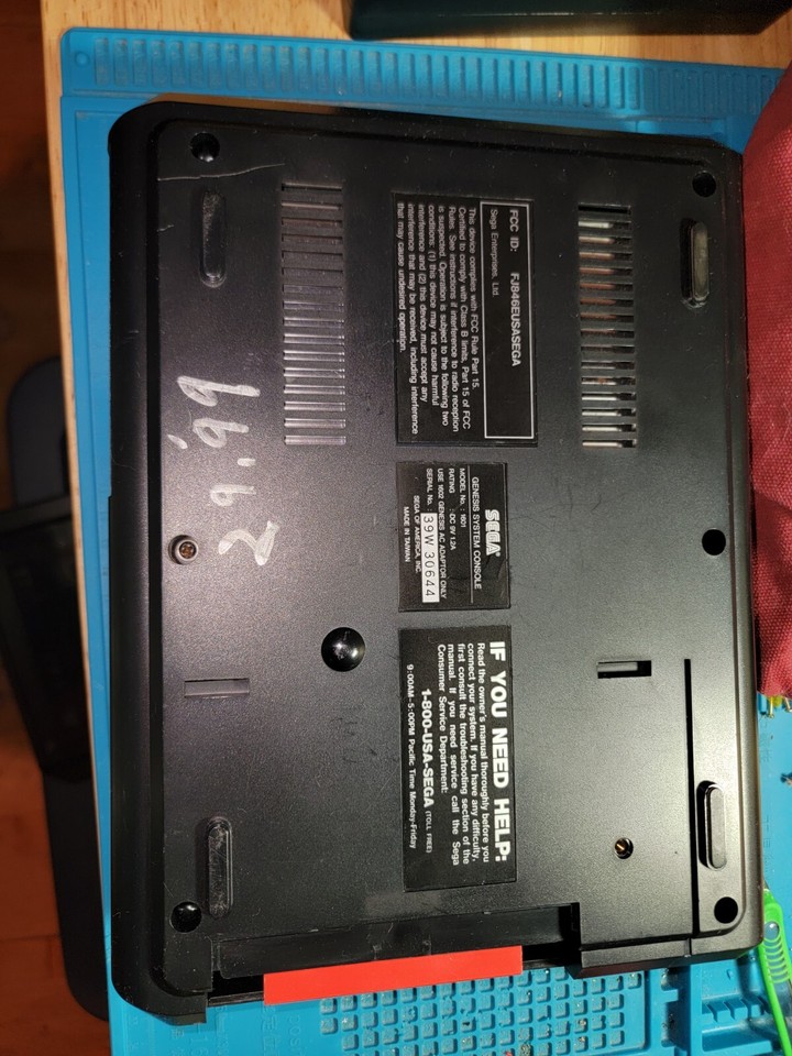 SEGA Genesis Model 1 High Defininition Graphics Non-TMSS - Recapped ...