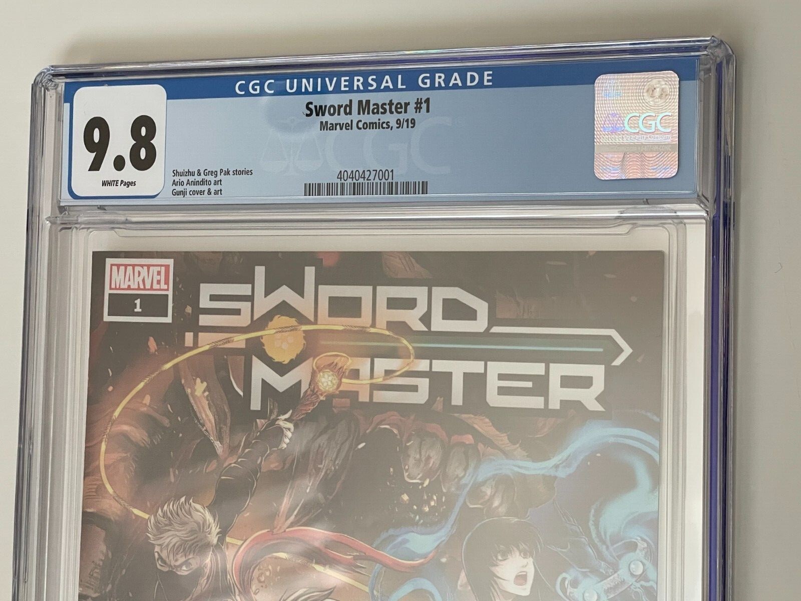 2019 Marvel SWORD MASTER #1 First Appearance LIN LIE Iron Fist CGC 9.8 ...