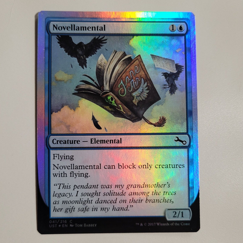Novellamental Unstable Magic The Gathering MTG NM (041/216) 41 FOIL ...