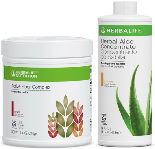 Buy HERBALIFE HERBAL ALOE CONCENTRATE & ACTIVE FIBER COMPLEX ALL ...