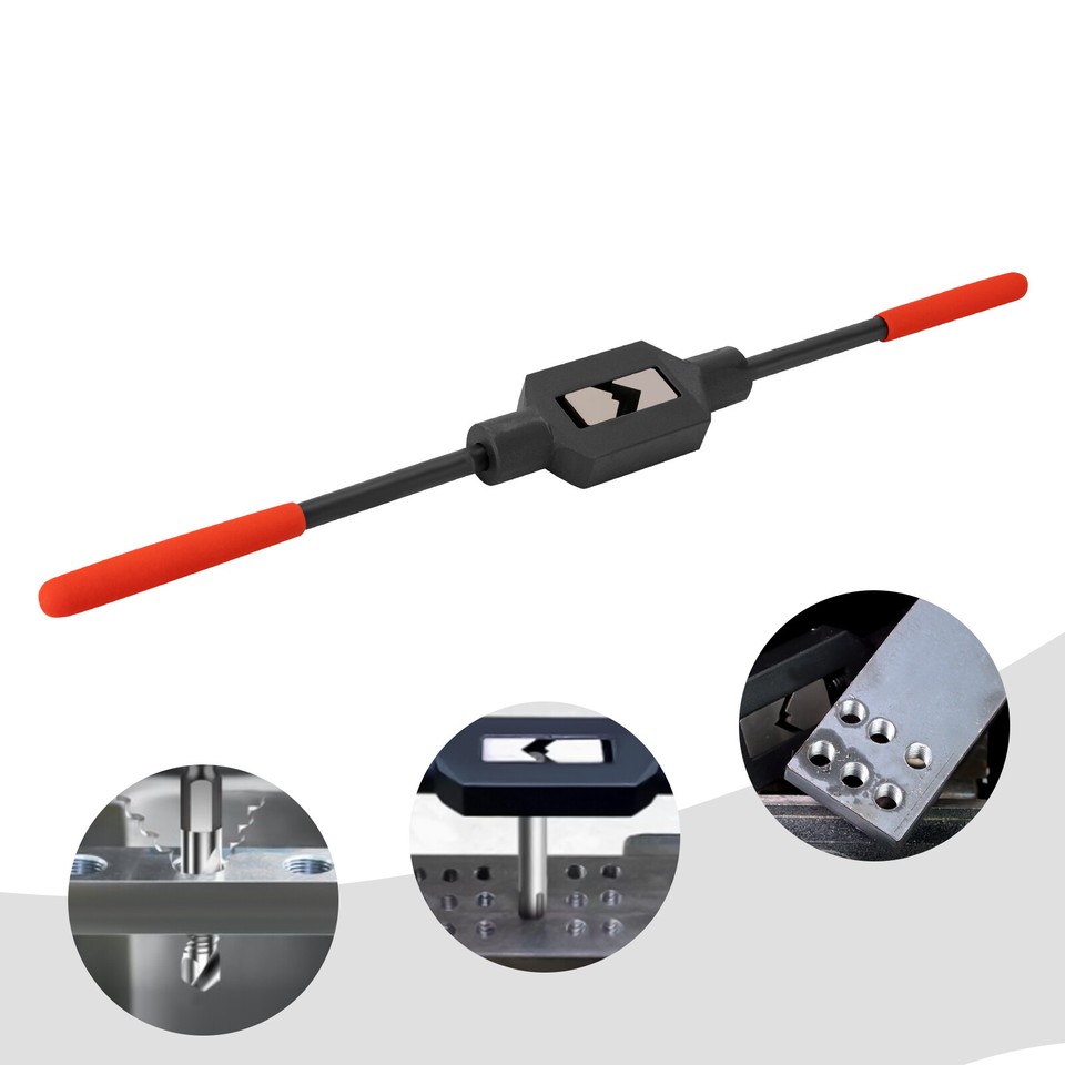 Tap Wrench Handle M9-M27 3/8"- 1-1/16" Adjustable Bar Taps Holder ...