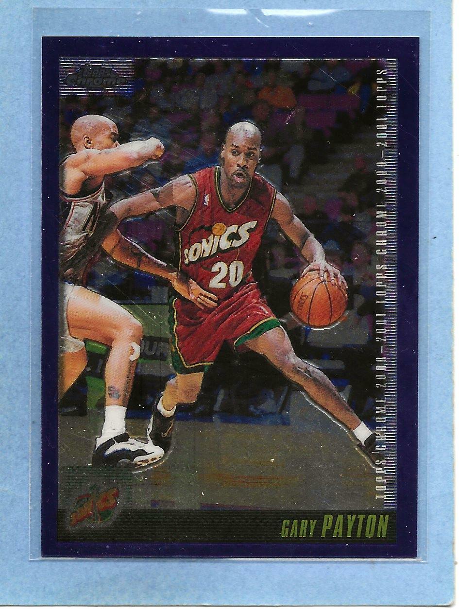 GARY PAYTON - 2000-01 Topps Finest - #128 - Supersonics - $1.00 ...