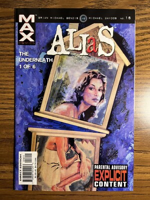 ALIAS 16 JESSICA JONES BRIAN MICHAEL BENDIS STORY MARVEL MAX COMICS ...