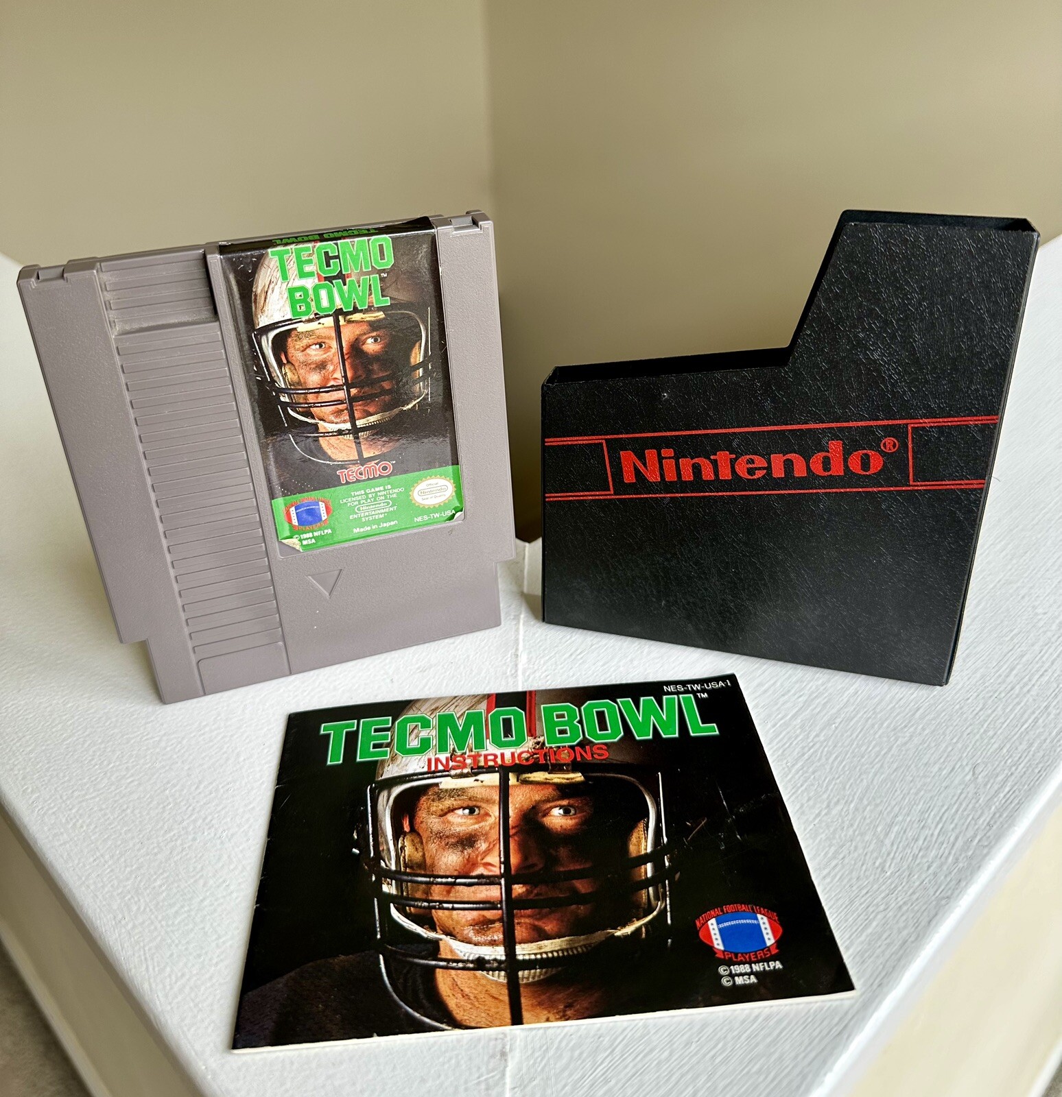 Tecmo Bowl for Nintendo NES - Tested and working With Instruction ...