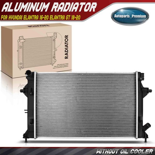 Aluminum Radiator for Hyundai Elantra 2016-2020 Elantra GT 2018-2020 2 ...