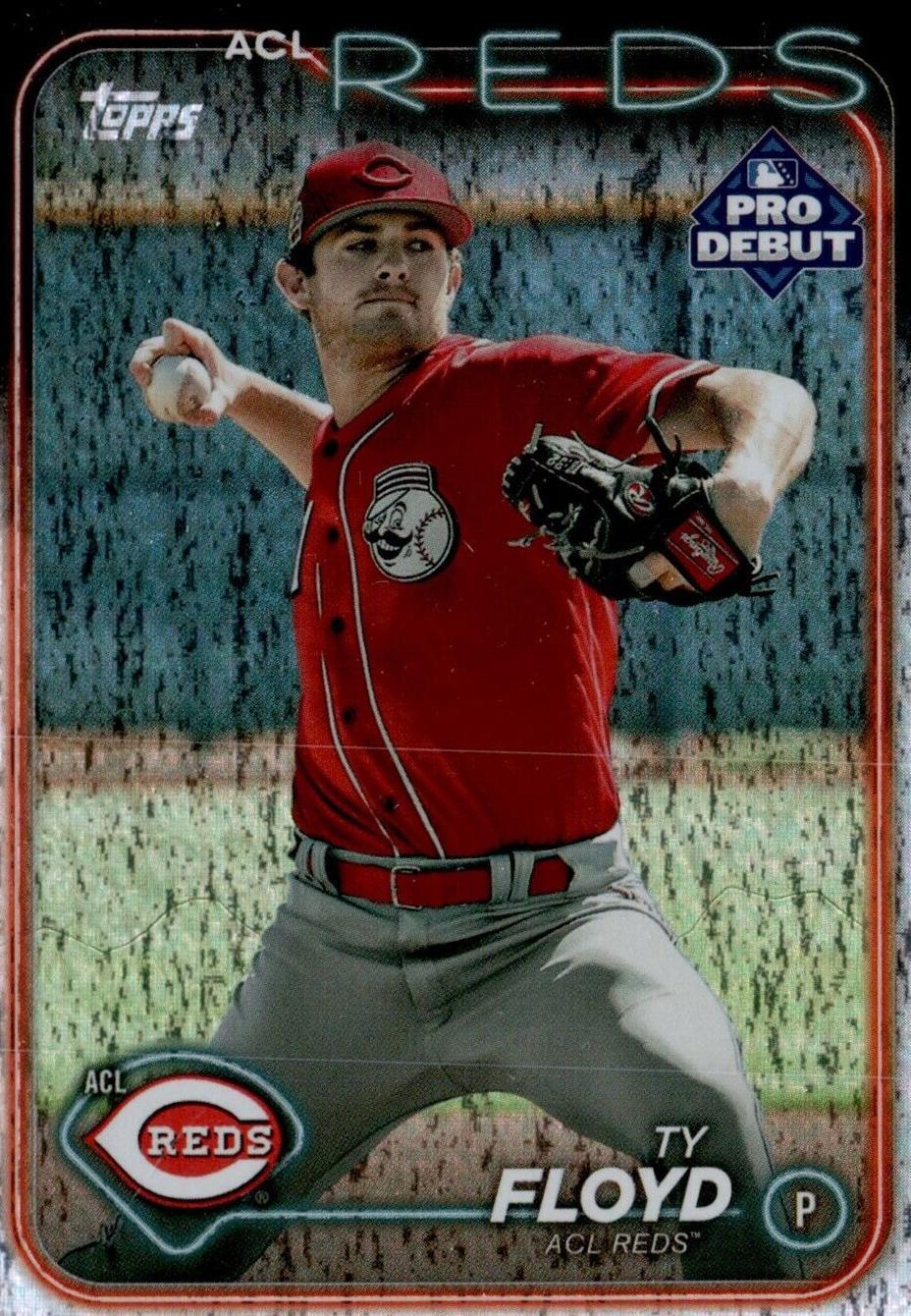 2024 Topps Pro Debut - Ty Floyd #PD-134 Sparkle Foil /175 (RC) for sale ...