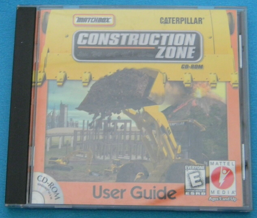 MATCHBOX CATERPILLAR CONSTRUCTION ZONE WINDOWS 98 CD-ROM GAME | eBay