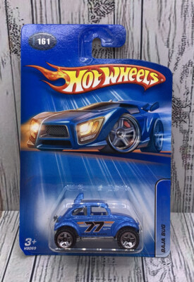 Hot Wheels Baja Bug #161 Race Car #161 Blue Card Mainline Blue New | eBay