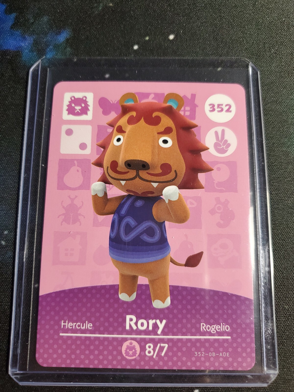Authentic Rory #352 Animal Crossing Amiibo Card US Series 4 Mint ...