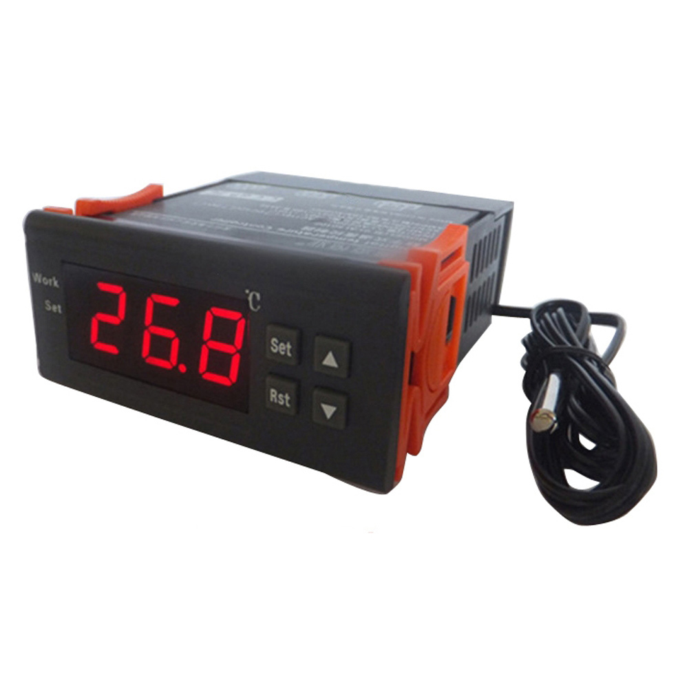 LED Digital Temperature Controller Temp Sensor Thermostat Control 12V ...