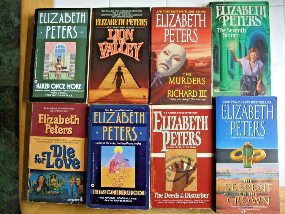 Elizabeth Peters Lot Of 25 Paperbacks 11 Peabody, 3 Bliss, 4 Kirby, 7 ...