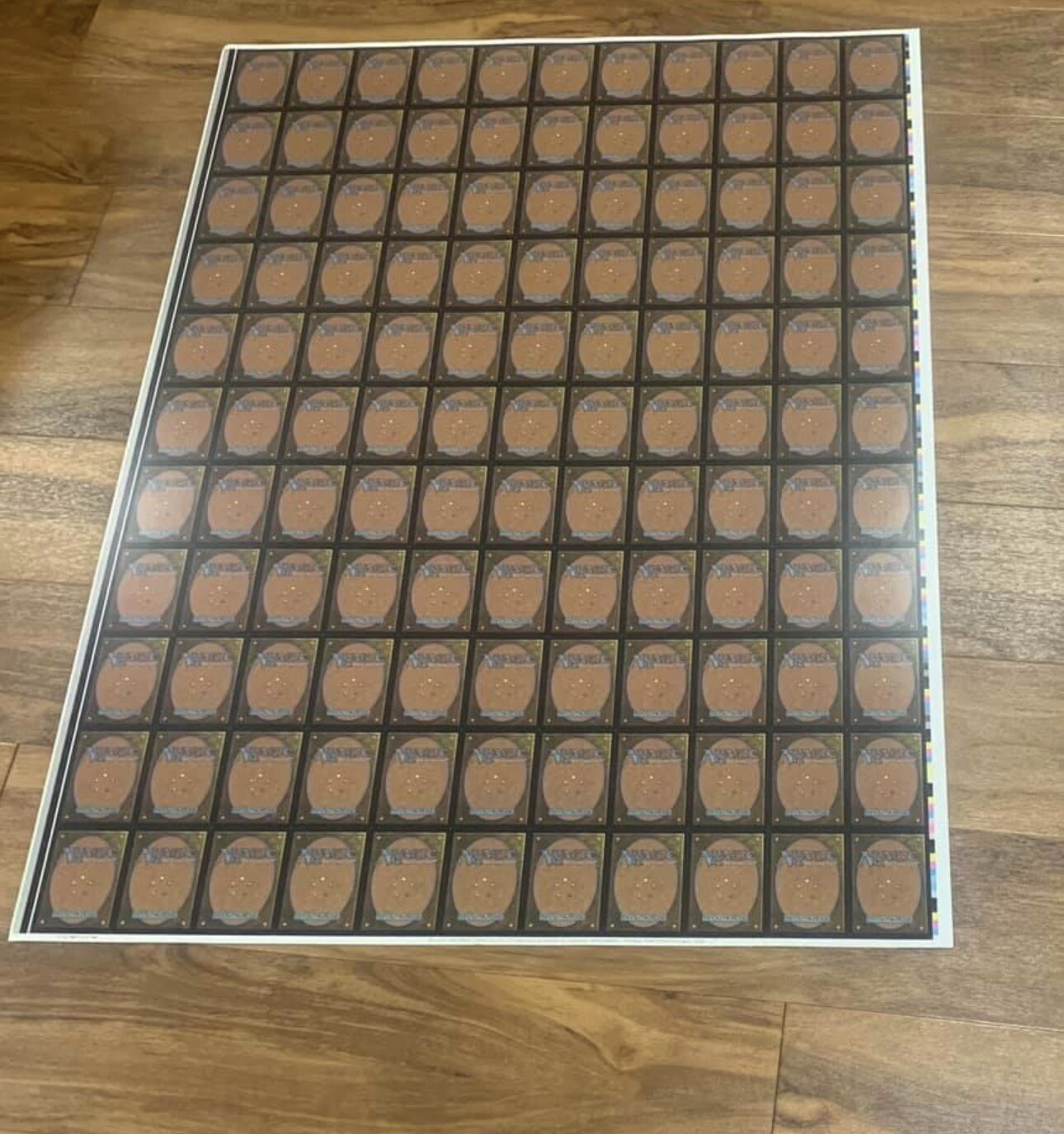 MTG Magic Uncut Sheet Mystery Booster Test Card Print Testprint x1 MB1 ...